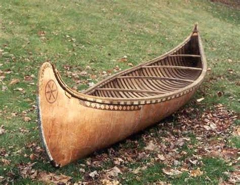 Birch Bark Canoe Canadian Aboriginal Invention