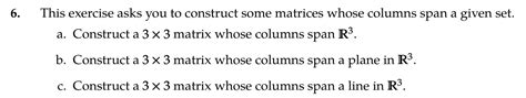 Solved A This Exercise Asks You To Construct Some Chegg Com
