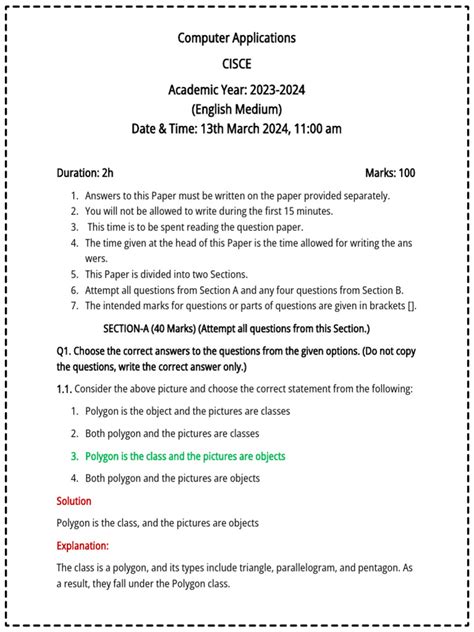 Computer Sciencecomplete Icse Pdf Method Computer Programming Programming