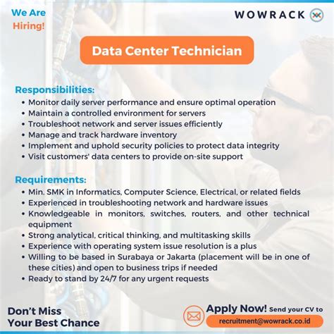 Elzana Ysyatu Mardhia On Linkedin Hiring Datacenter Ittechnician Server Itsupport