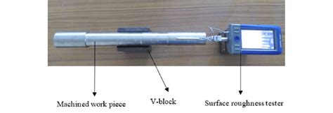 Surface Roughness Measurement Using Surface Roughness Tester
