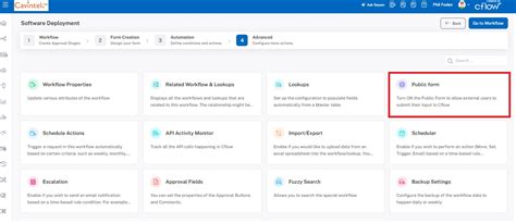How Do I Provide Public Access To A Workflow Cflowapps