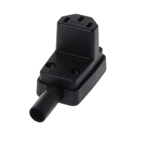 90 Degree Angled Iec 320 C13 Female Plug Ac 10a 25 Grandado