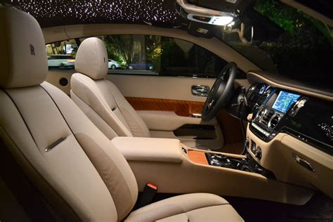 Rose Royce Wraith Interior