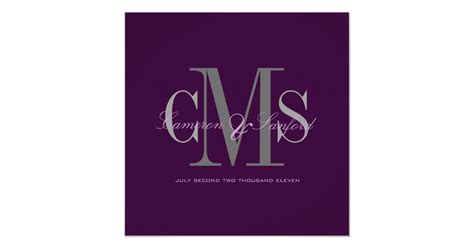 Contemporary Classy Wedding Invitations