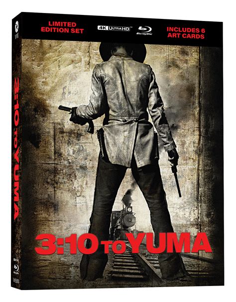 310 To Yuma 2007 4k Uhd Blu Ray Limited Edition 3d Lenticular H