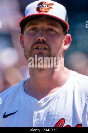 Baltimore Orioles Starting Pitcher Kyle Bradish Throws In The Third