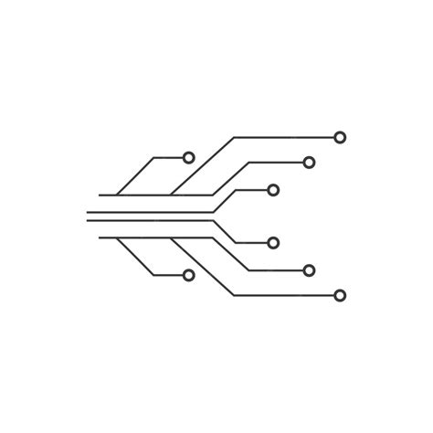 Premium Vector Circuit Technology Ilustration Vector