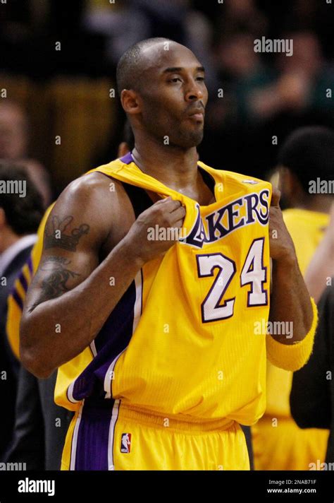 Los Angeles Lakers Shooting Guard Kobe Bryant 24 During The Second