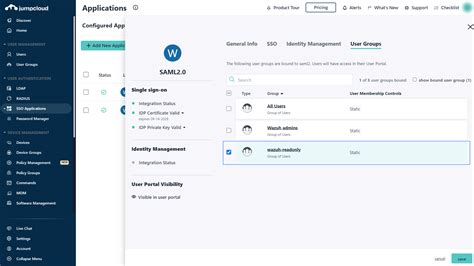 Jumpcloud Setup Single Sign On With Read Only Role