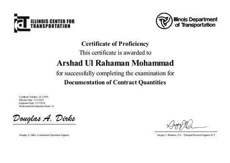 Arshad Mohammad On Linkedin Happy To Share That I Have Obtained A New
