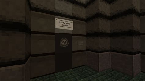 SCP Secret Block Facility MAP LOST Minecraft Map