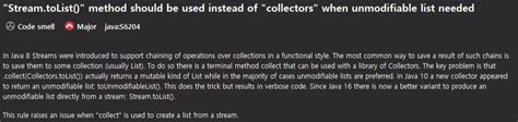 stream을 list로 변환하는 다양한 방법과 차이 collectors tolist vs stream tolist