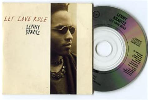 Lenny Kravitz Let Love Rule 1st Issue UK 3 CD Single CD3 30671