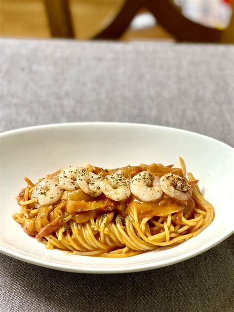 쉬림프 로제 파스타 Dprime