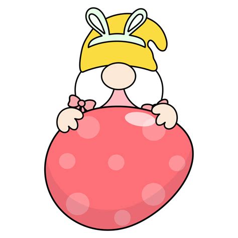 Gnomes Easter Filled Clipart 12376030 Png