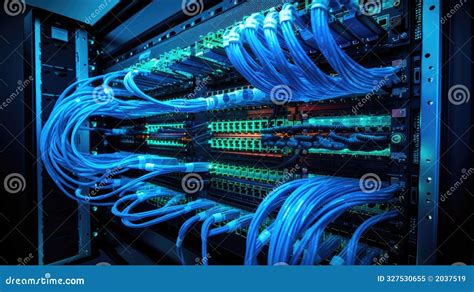 Connectivity Cabling Solutions Royalty Free Illustration