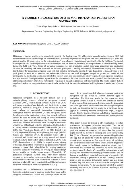 Pdf A Usability Evaluation Of A 3d Map Display For €¦ · Walking