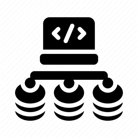 Database Networking Coding Programing Server Icon Download On