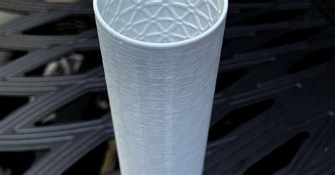 Isogrid Cylinder By Bluemage Download Free Stl Model