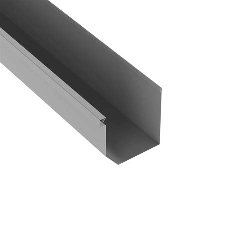 0025″ 24 Ga Galvalume Box Gutter 10′ Long Sheet Metal Roof Chicago