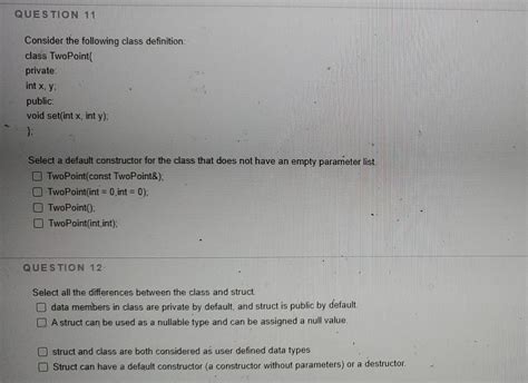 Solved Question 10 Consider The Following Inheritance