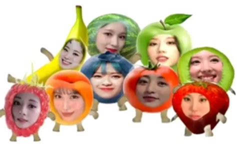 Twice Secta Frutitas Integrantes De Twice Fruterias Grupos Kpop