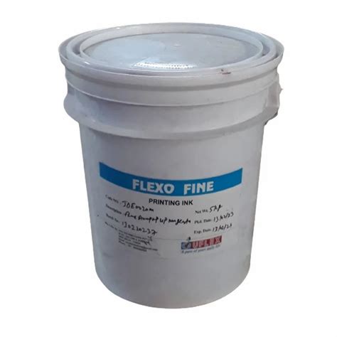 Liquid Magenta Flexo Fine Water Based Printing Ink Bucket Packaging Size 5 Kg At Rs 3000