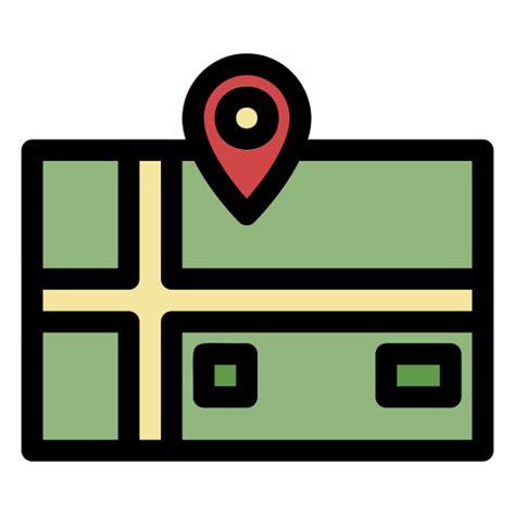 Gps Navigation Generic Outline Color Icon