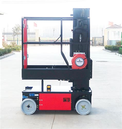 Ce Approved 4wd Small Leadli Ion Batteries Manlift Self Propelled