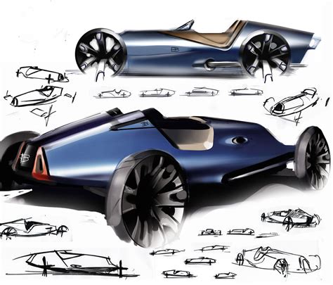 Concept Car Sketches By Ewan Gallimore Car Body Design