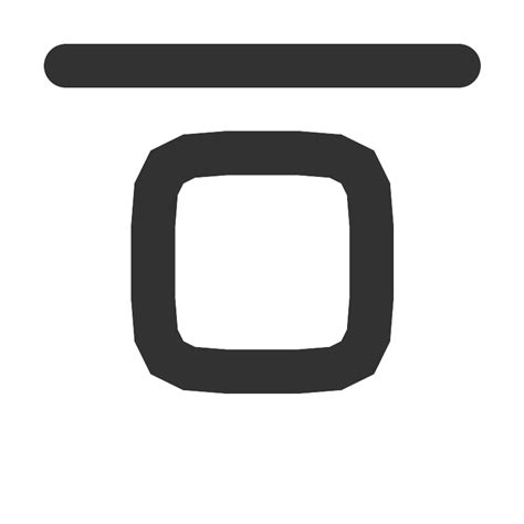 Align Top Vector Svg Icon Svg Repo