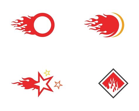 Premium Vector Fire Flame Vector Illustration