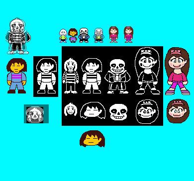 Undertale Custom Sprites Frisk Undertale Sprite Lwwa