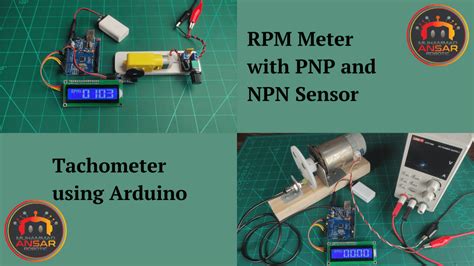 tachometer with pnp and npn sensor using arduino marobotic