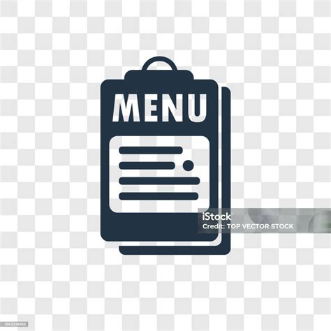 투명 한 배경 메뉴 투명도 로고 디자인에 고립 된 메뉴 벡터 아이콘 0명에 대한 스톡 벡터 아트 및 기타 이미지 0명 건강에 좋지 않은 음식 디자인 Istock