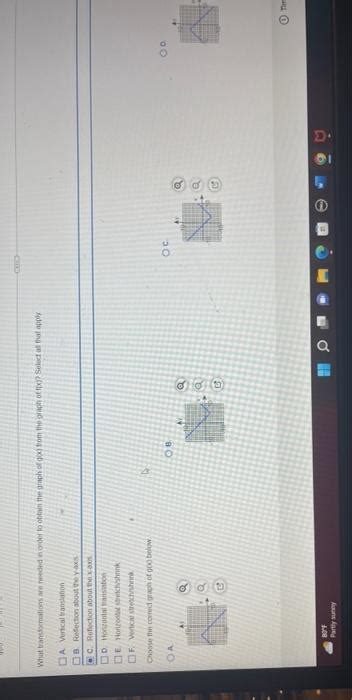 Solved What Transformations Are Needed In Order To Obtain