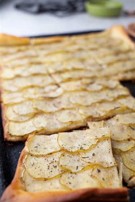 Authentic Potato Pizza Pizza Con Patate With Truffle Salsa