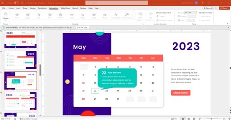 Quickly Customize And Insert A Calendar In Powerpoint Video Envato Tuts