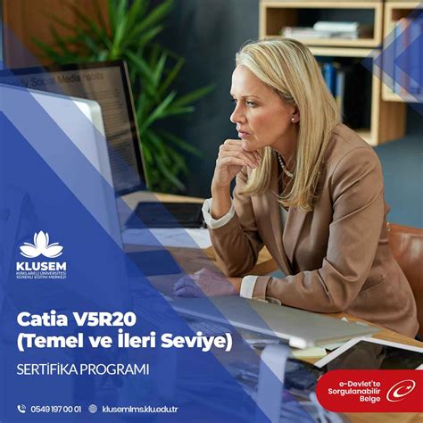 Catia V5r20 Temel Ve Ileri Seviye Eğitimi Sertifika Programı