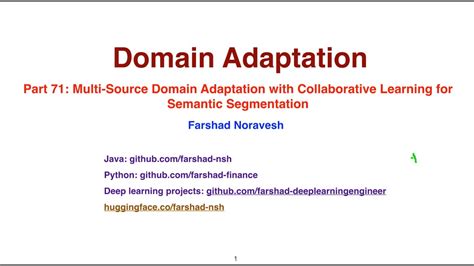 Part 71 Multi Source Domain Adaptation With Collaborative Learning For