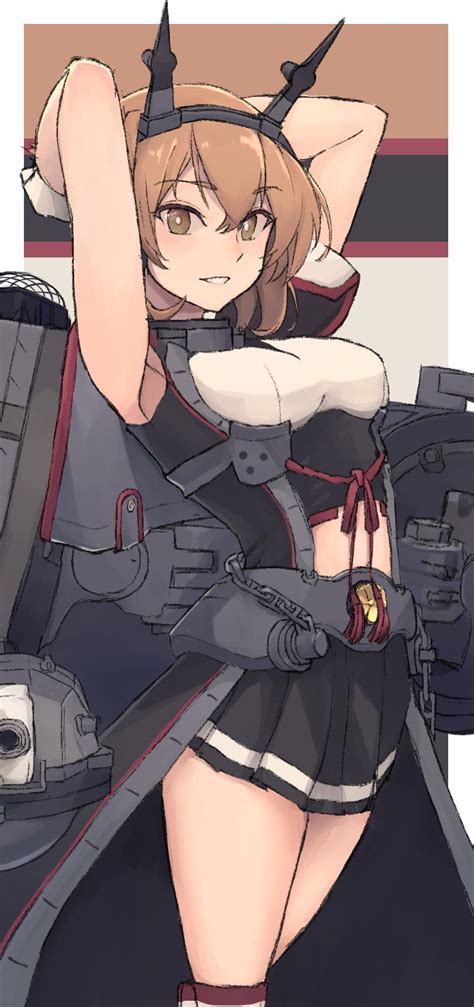Kkkhosuke Mutsu Kancolle Mutsu Kai Ni Kancolle Kantai Collection