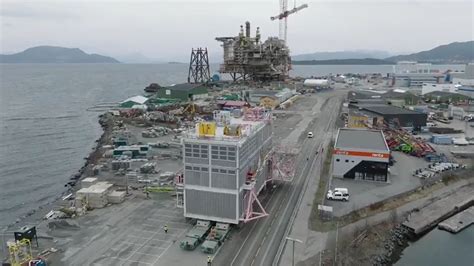 Aker Solutions Rolls Out 1000 Tonne Troll Electrification Module