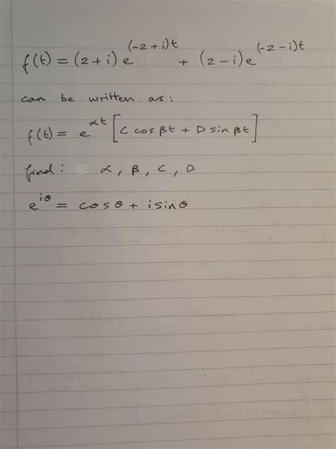 Complex Numbers Eulers Formula Mathhelp