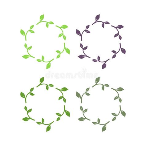 Natural Leaves Eco Product Sign Symbol Logo Stock Vector Illustration Of Undefined Product