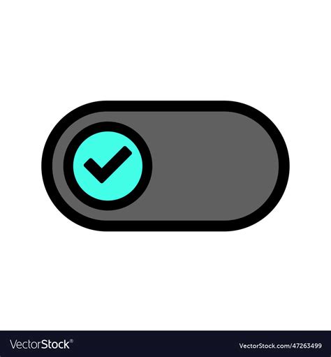 Activate Deactivate Icon Royalty Free Vector Image