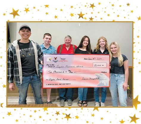 Eagles Donate 10000 For Langdon Music Students The Borderland Press
