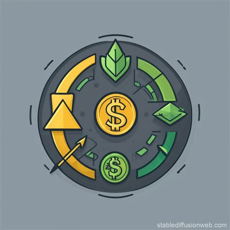 Economic Support Concept Design Stable Diffusion Online
