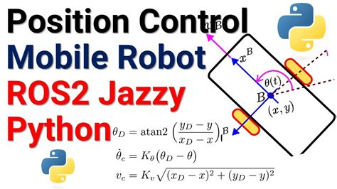 Python Ros2 Tutorials Position Control Of Mobile Robot In Ros2 Jazzy And Python Youtube