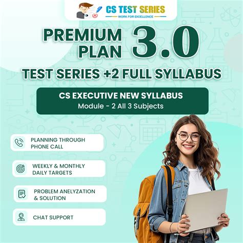 CS Executive New Syllabus Module All Three Subjects Full Syllabus Test
